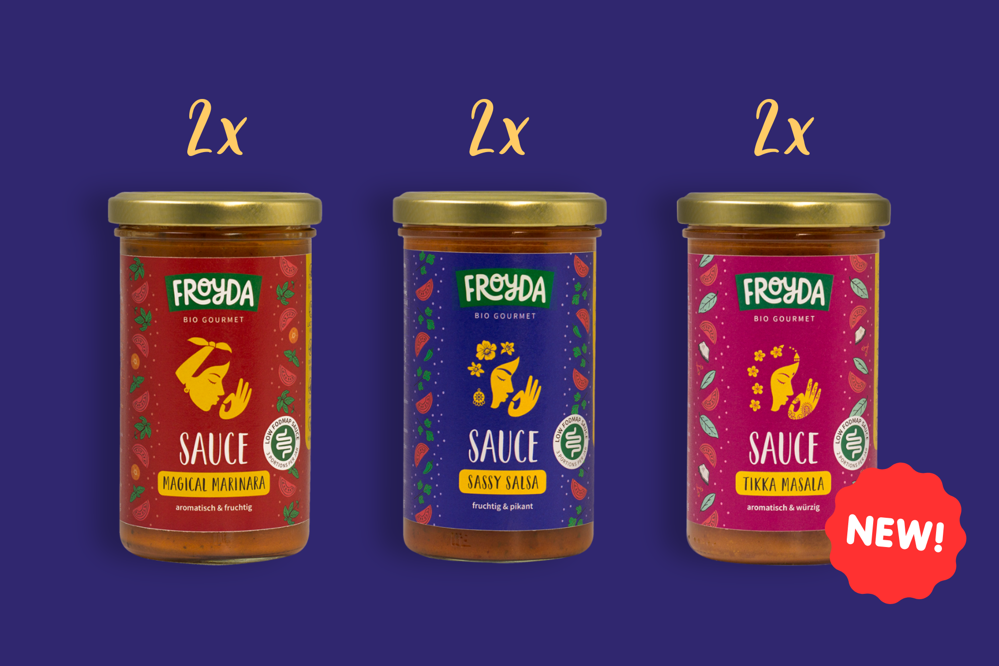 Saucen-Probierbox – Froyda